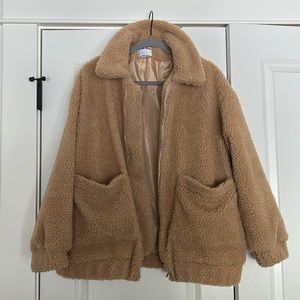 I.AM.GIA | Jackets & Coats | Cozy Oversized Teddy Jacket Looks Brand ...